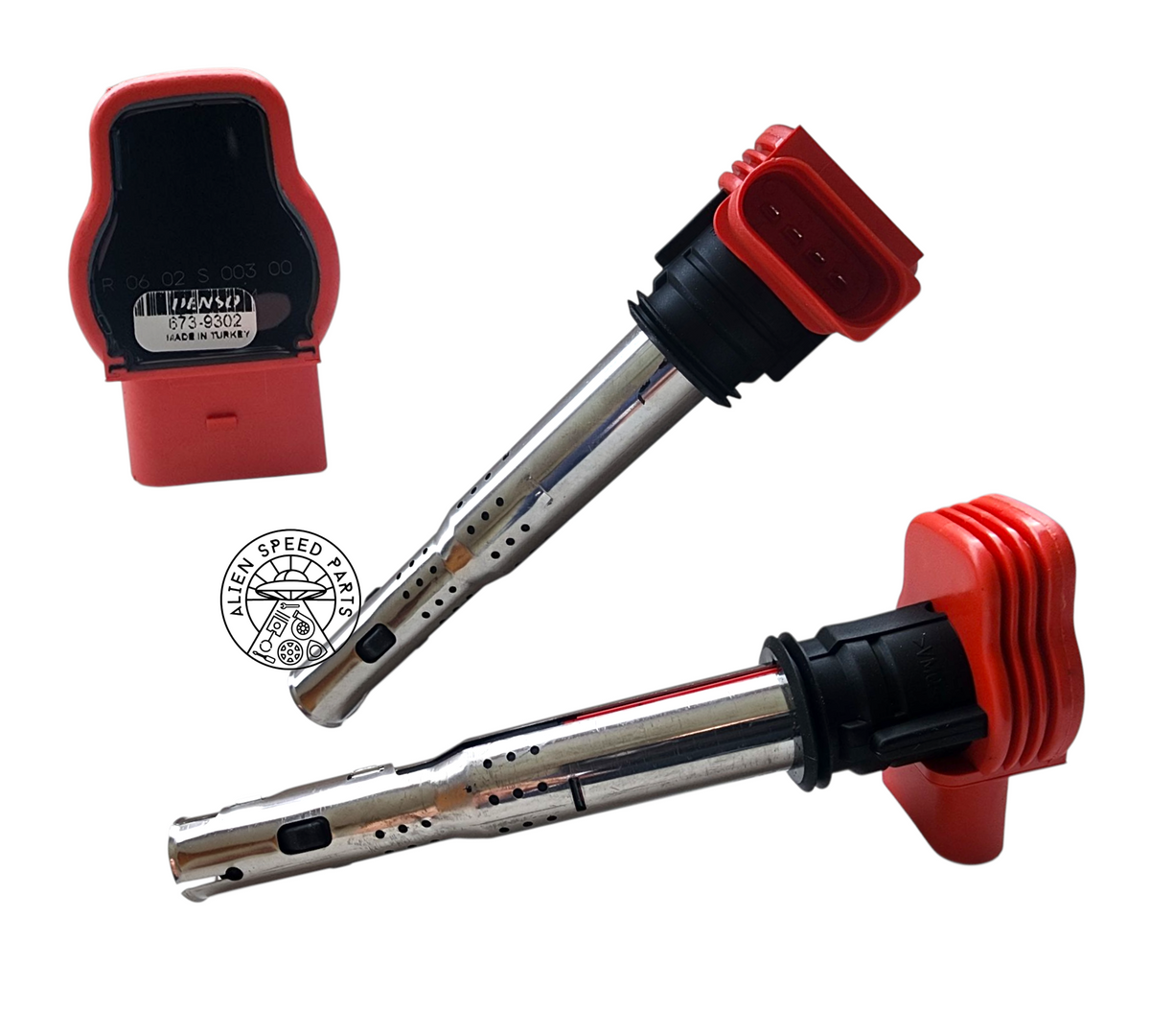 Audi R8 Coil Packs - Denso - Genuine OEM High Performance Ignition Upg ...