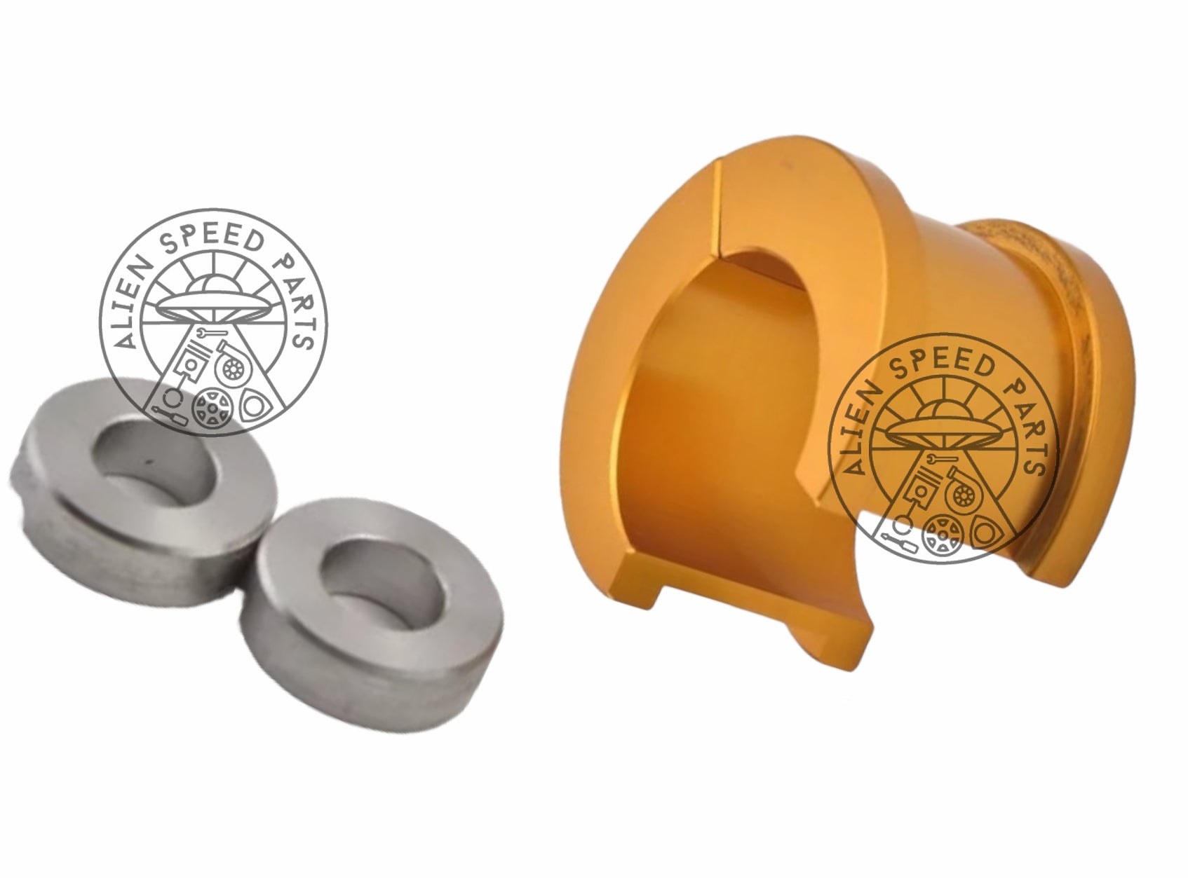 Silvia S14 S15 Steering Rack Alloy Bushes — Alien Speed Parts